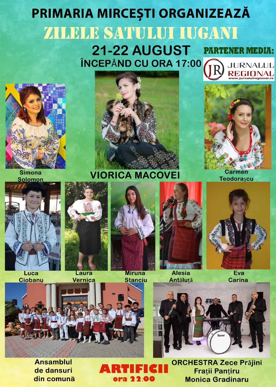 Cetățenii comunei Mircești, în sărbătoare. Muzică și voie bună. Vezi ce ...